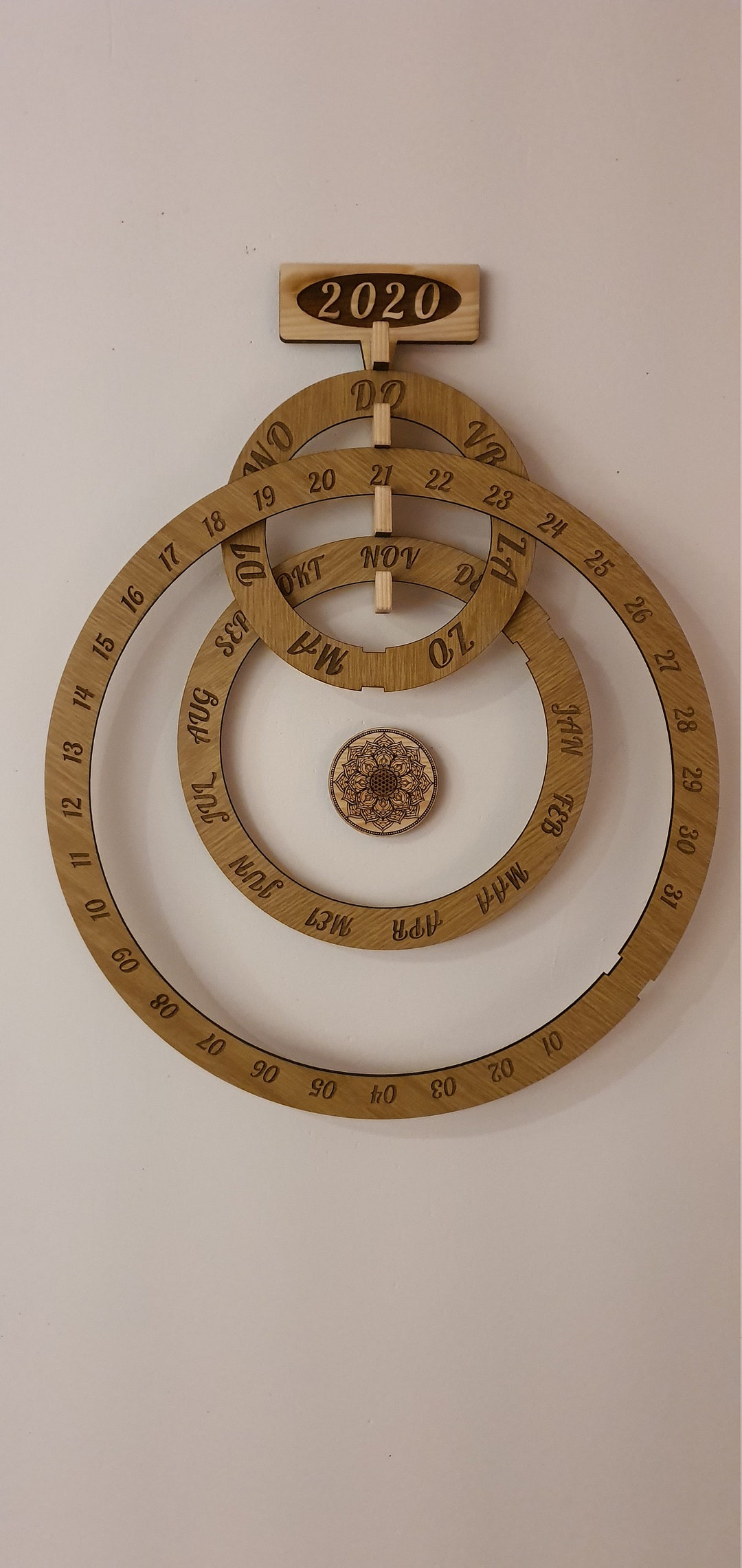 Very Bizarre Modern Calendar for 2020 - Etsy UK