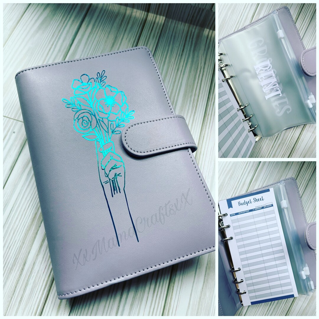 Boho Floral Budget Binder Budget Binder A6 Binder Cash - Etsy