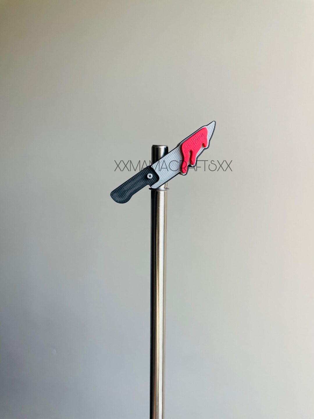 Bloody Knife Straw Topper – 3D Printed Horror Tumbler Accessory ...