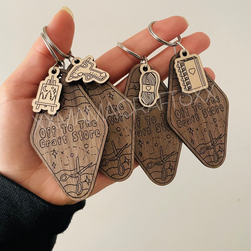 Motel Keychain - Etsy