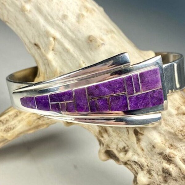 Navajo Sugilite Cuff - Etsy