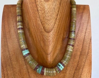 Native American Jade Necklace - Etsy
