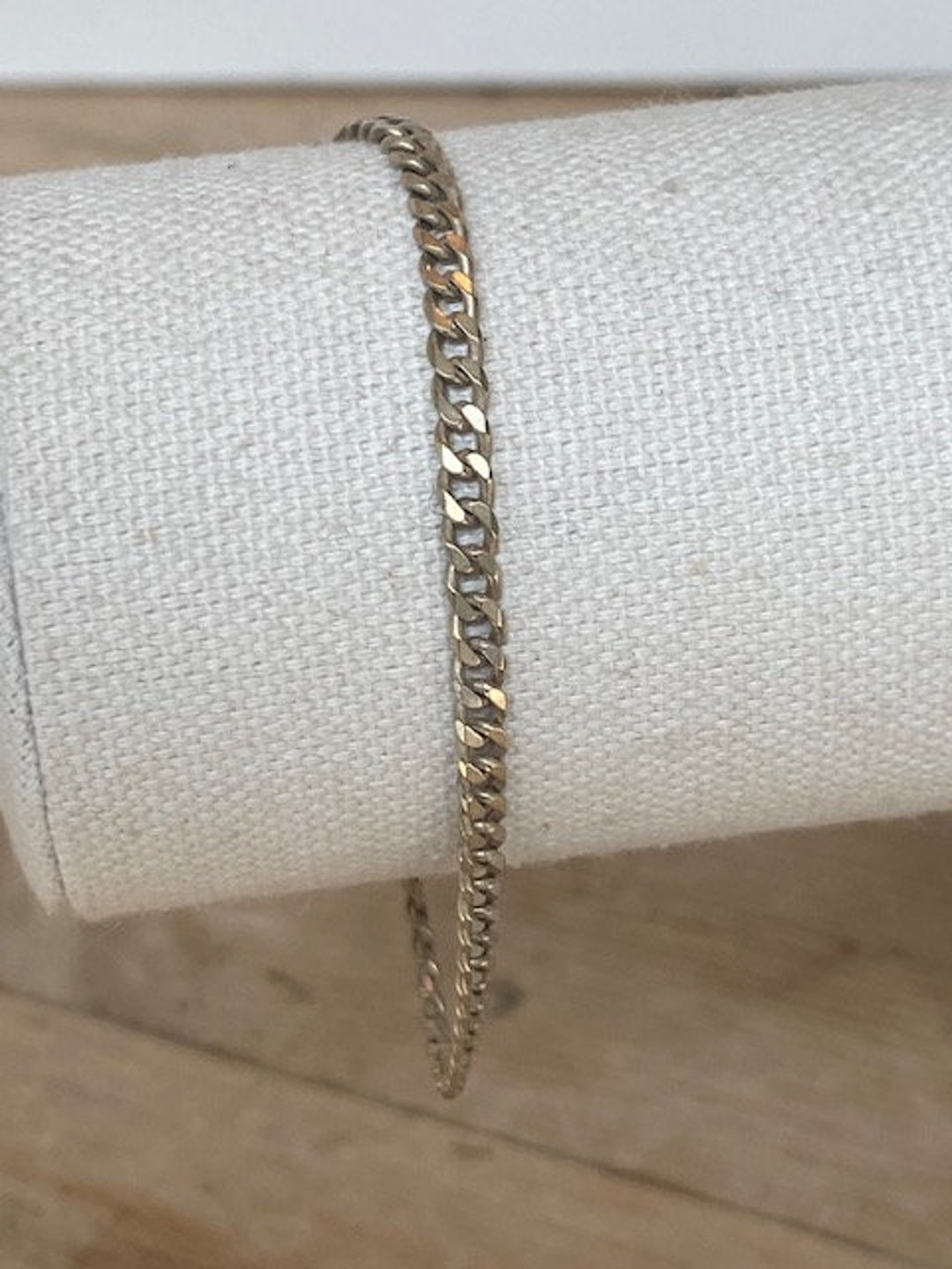 Vintage Italy Sterling Silver 925 Cable Chain Link Bracelet .2 - Etsy