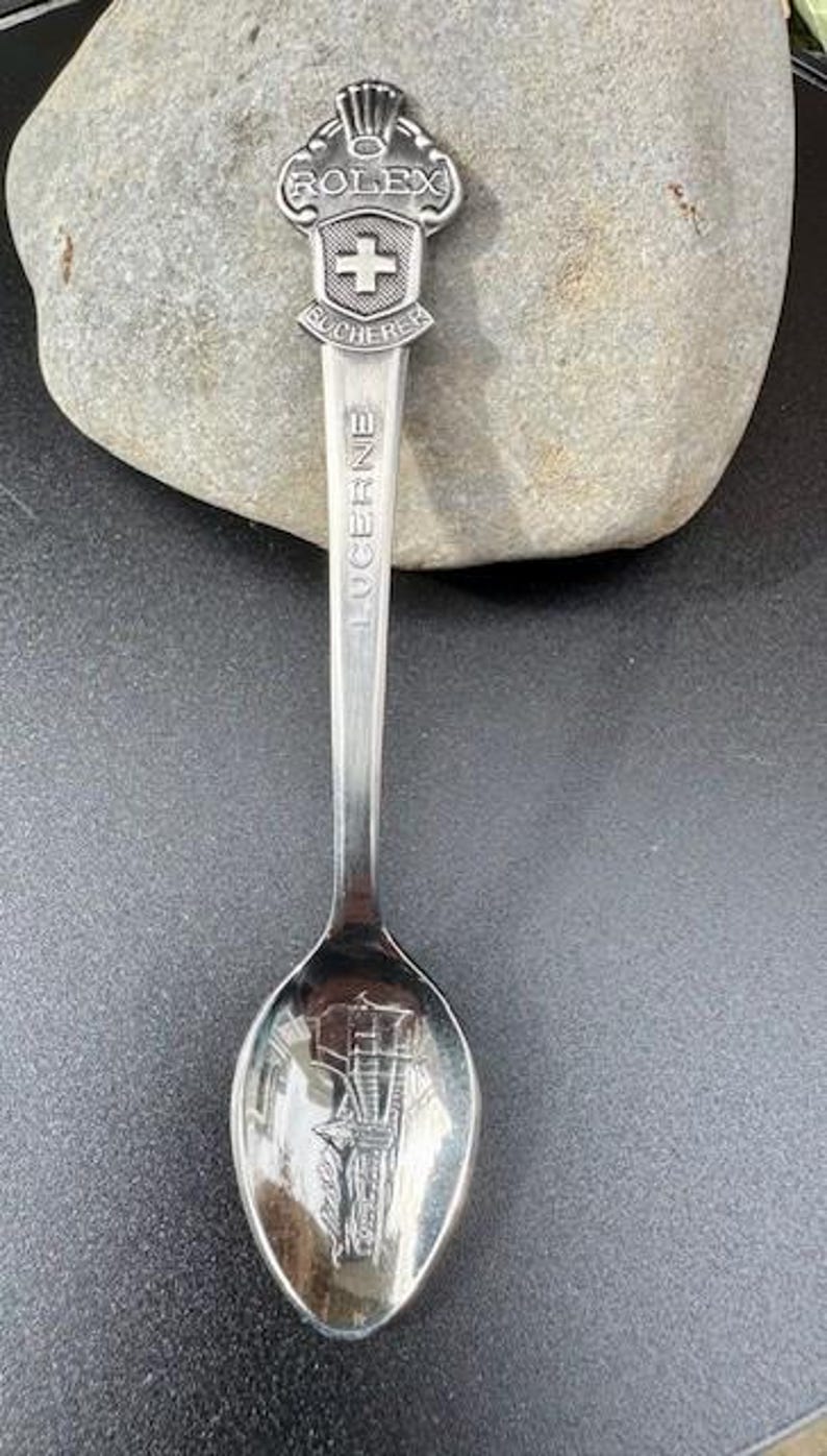 Vintage Rolex Souvenir Spoon Bucherer of Switzerland P726 - Etsy