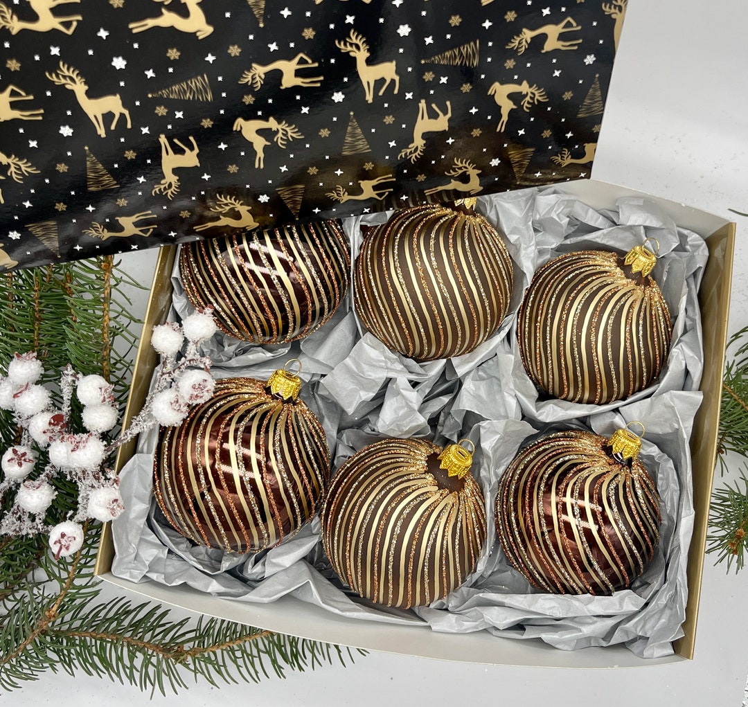 Christmas Gift Box, Christmas Ornaments Gift, Holiday Gift Set, Client ...