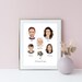 Personalized Family Drawing Family Portrait Illustration With - Etsy