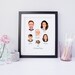 Personalized Family Drawing Family Portrait Illustration With - Etsy