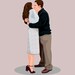 Portrait of 2 People - Custom Couple Portrait From Photo - Gift for ...
