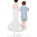 Personalised Bride & Mother of the Bride Print - Mother of the Groom ...