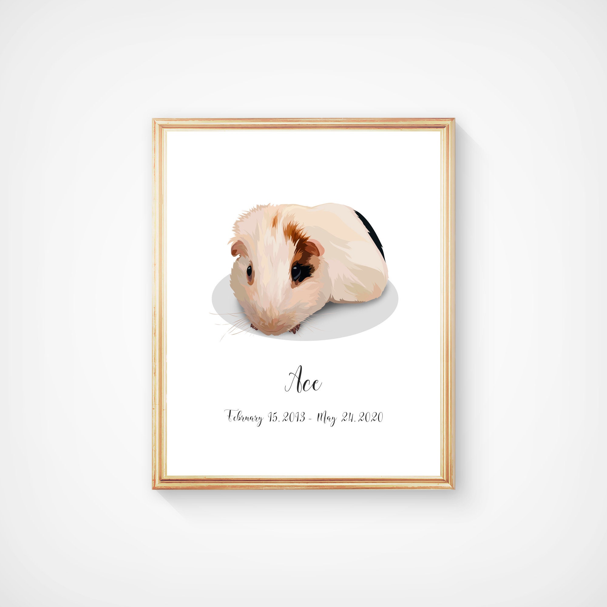 3 CUSTOM RAT Portrait Custom Pet Portrait RAT Memorial | Etsy