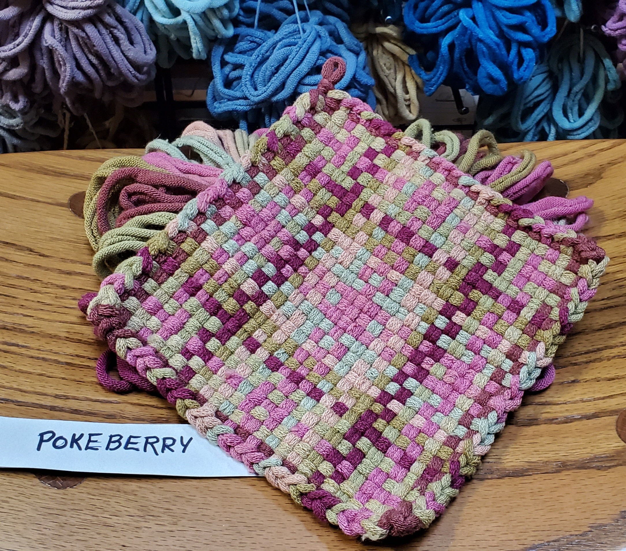 SEASONAL Nature Dyed Wool Potholder Loops PRO and Traditional - Etsy