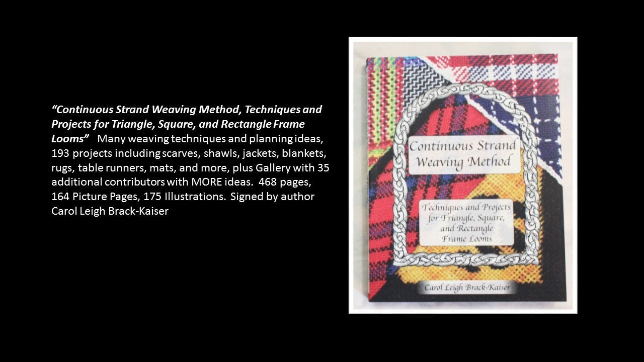 Continuous Strand Weaving Method by Carol Leigh Brack-kaiser - Etsy