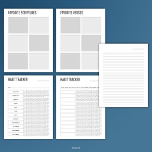 Printable Ultimate Faith Bundle, Letter US, PDF, Digital File, Bible ...