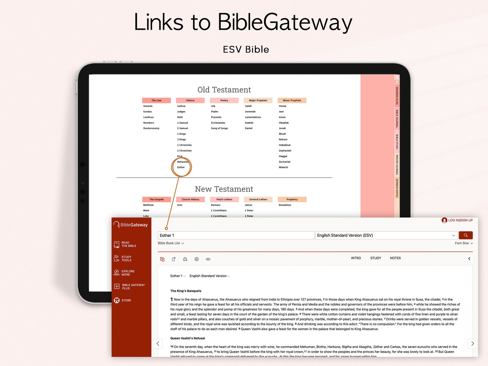 Ultimate Digital Bible Journal, Goodnotes, Notability and Xodo, Online ...