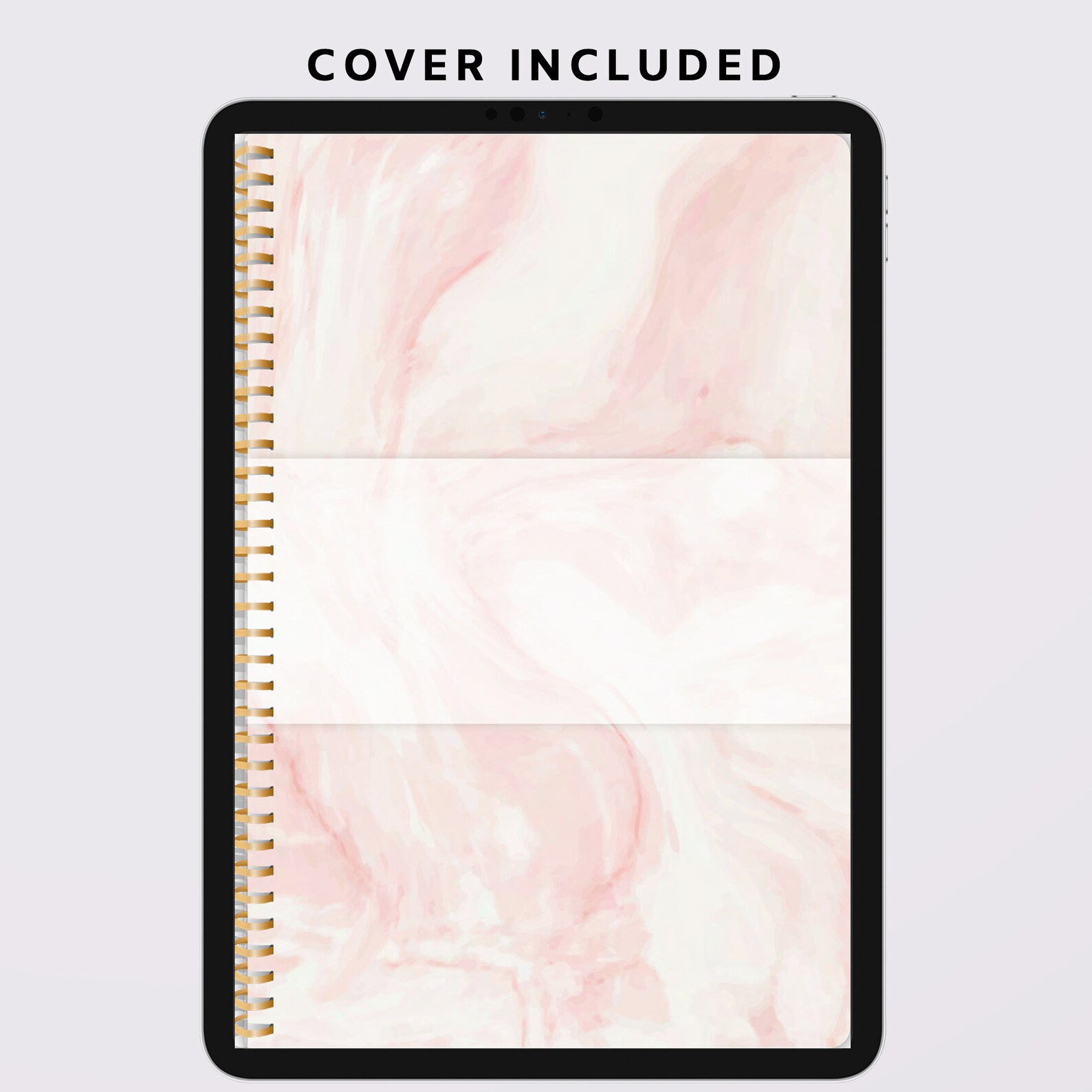 Digital Notebook, Portrait, Pink, 6 Tabs, Goodnotes, Notability and ...