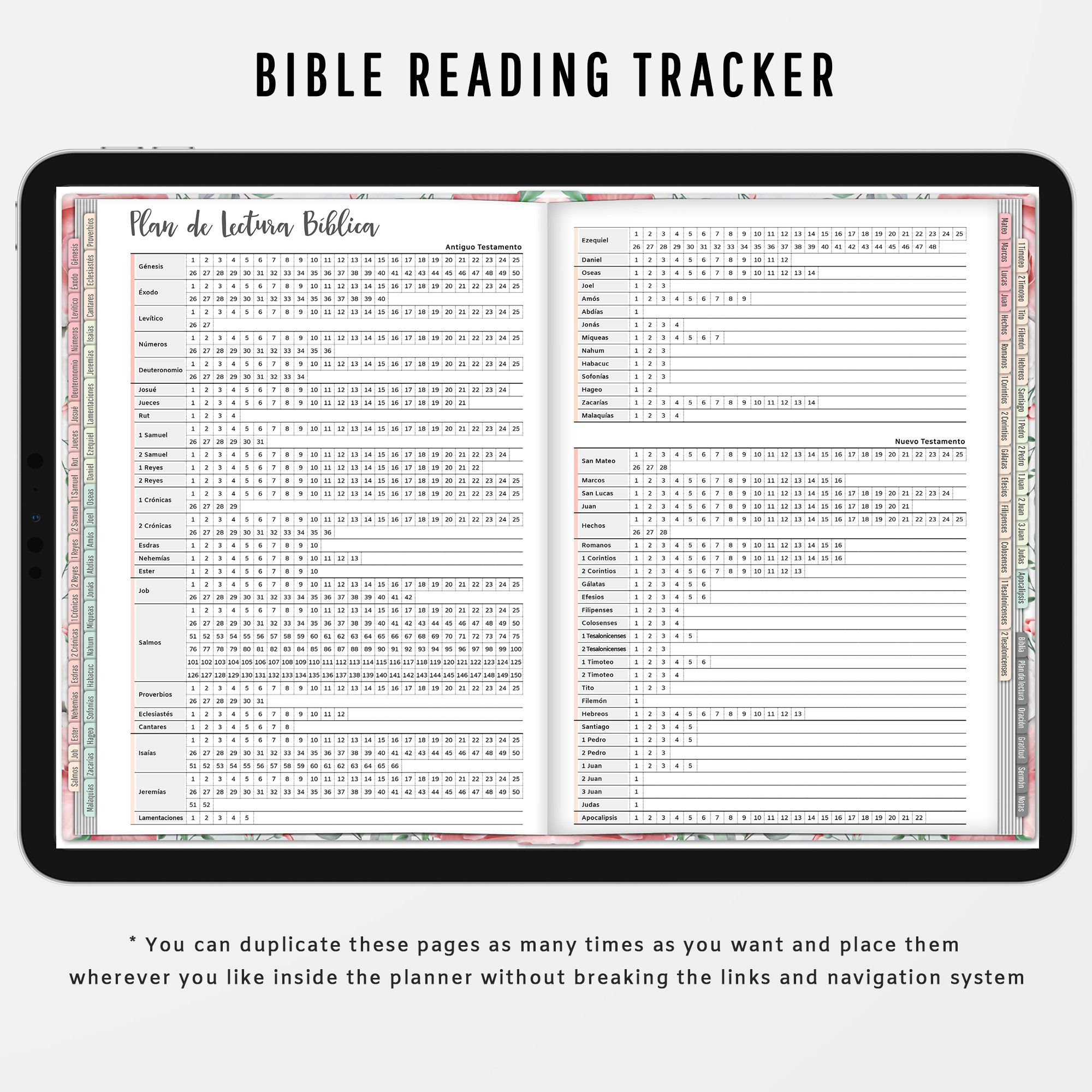 Digital Diario De La Biblia Landscape Lined Spanish - Etsy