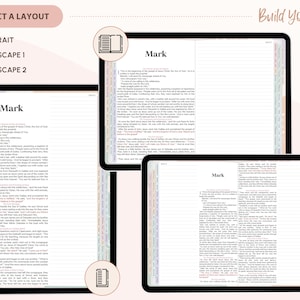 Digital Ultimate BSB Bible / Berean Standard Bible / Abstract Pastel ...