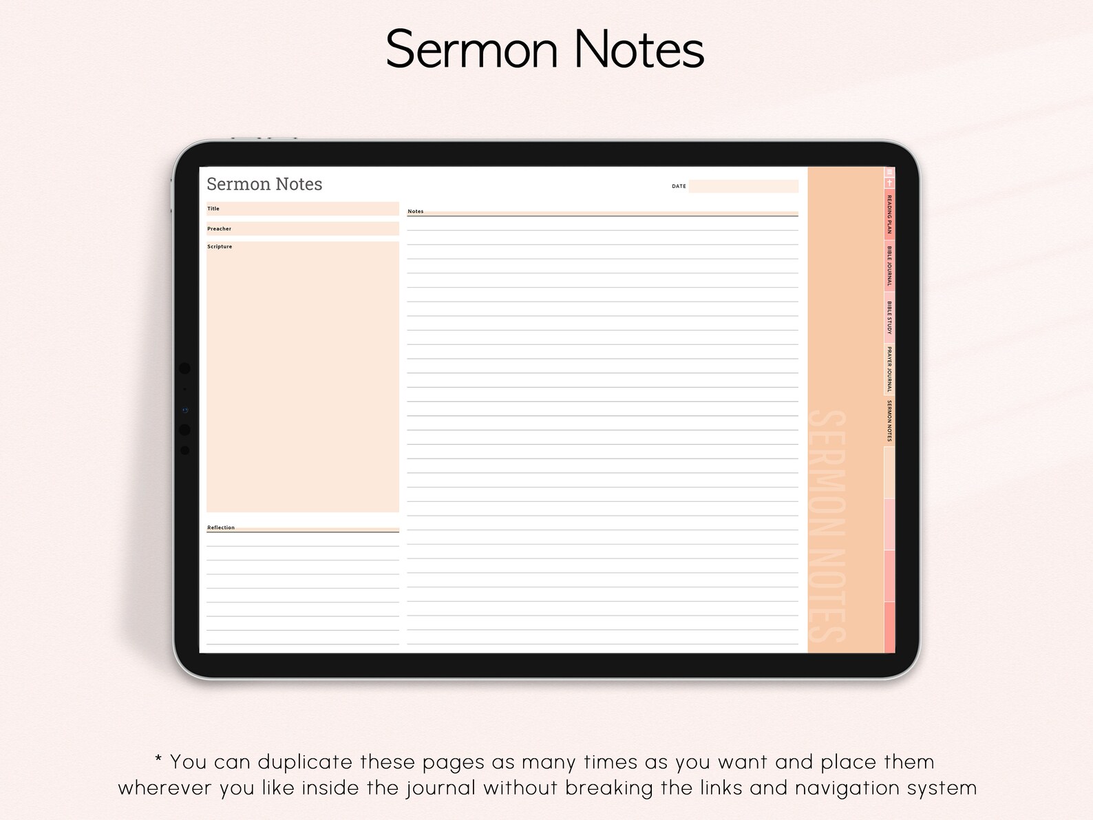 Ultimate Digital Bible Journal, Goodnotes, Notability and Xodo, Online ...