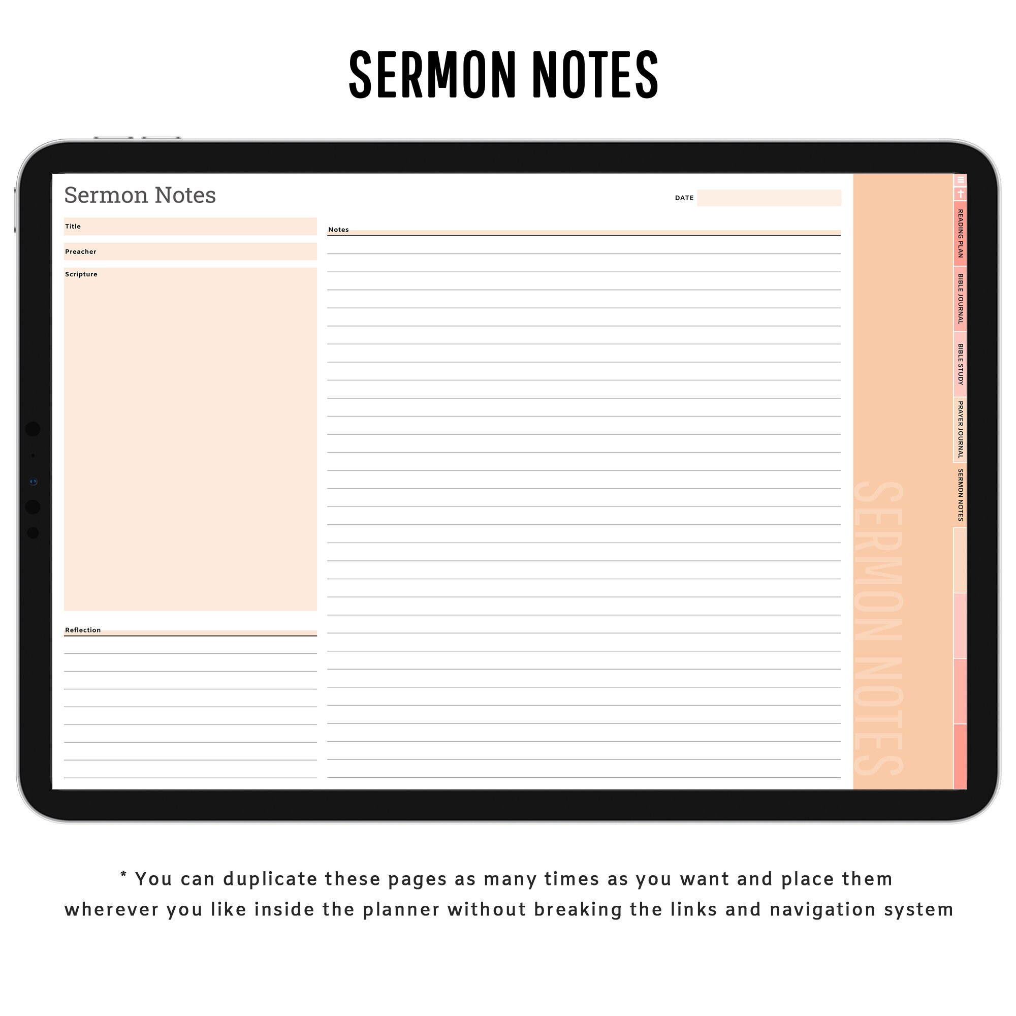 Ultimate Digital Bible Journal Goodnotes Notability and | Etsy