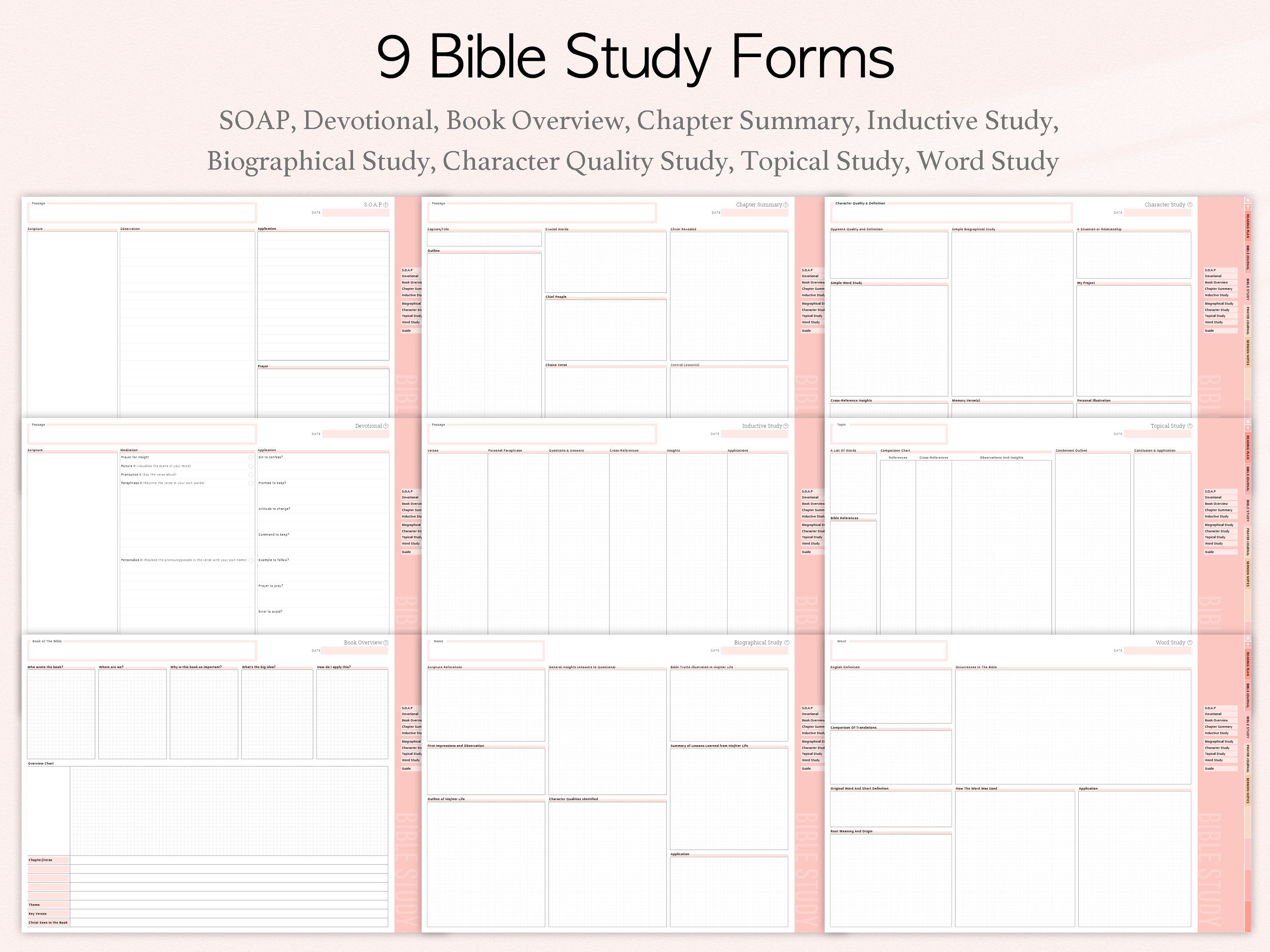 Ultimate Digital Bible Journal Goodnotes Notability and - Etsy