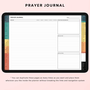 Digital Bible Journal, Lined, Retro, Goodnotes, Notability and Xodo ...