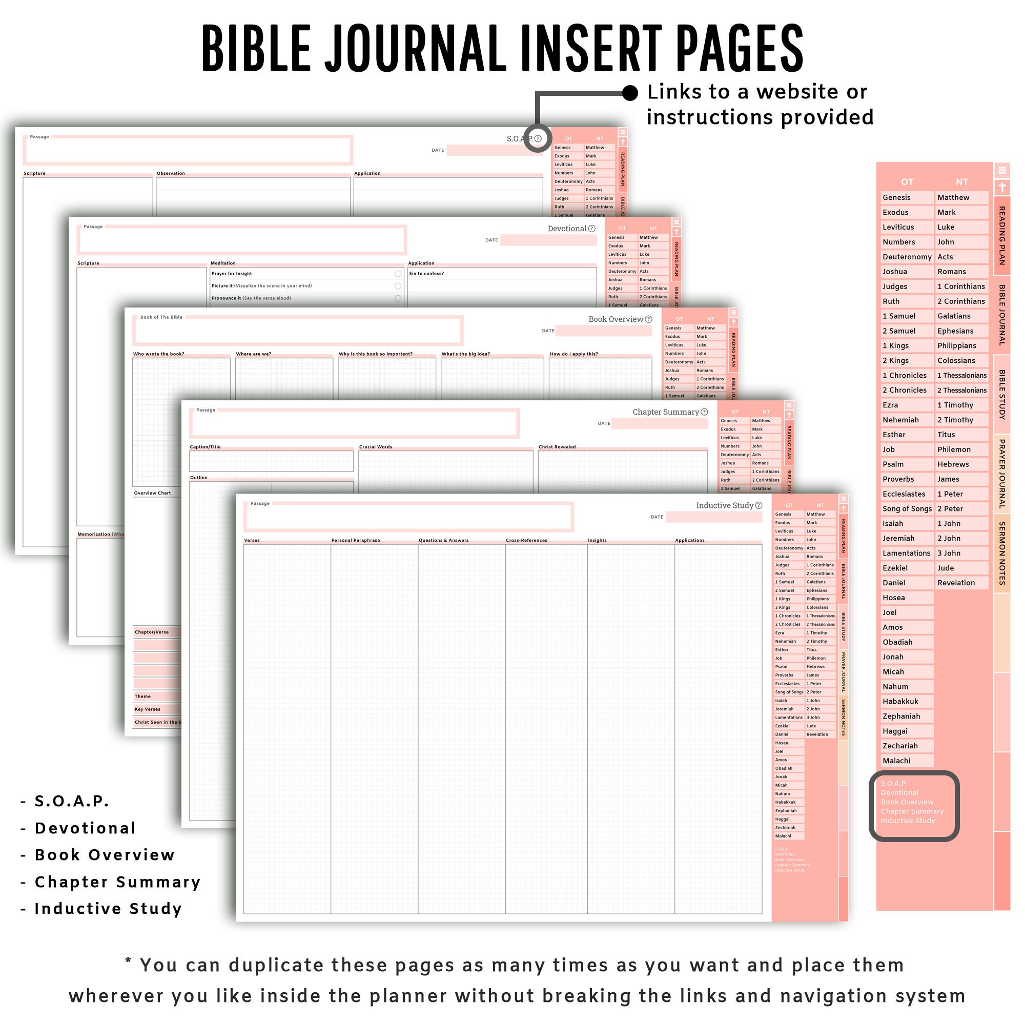 Ultimate Digital Bible Journal Goodnotes Notability and | Etsy