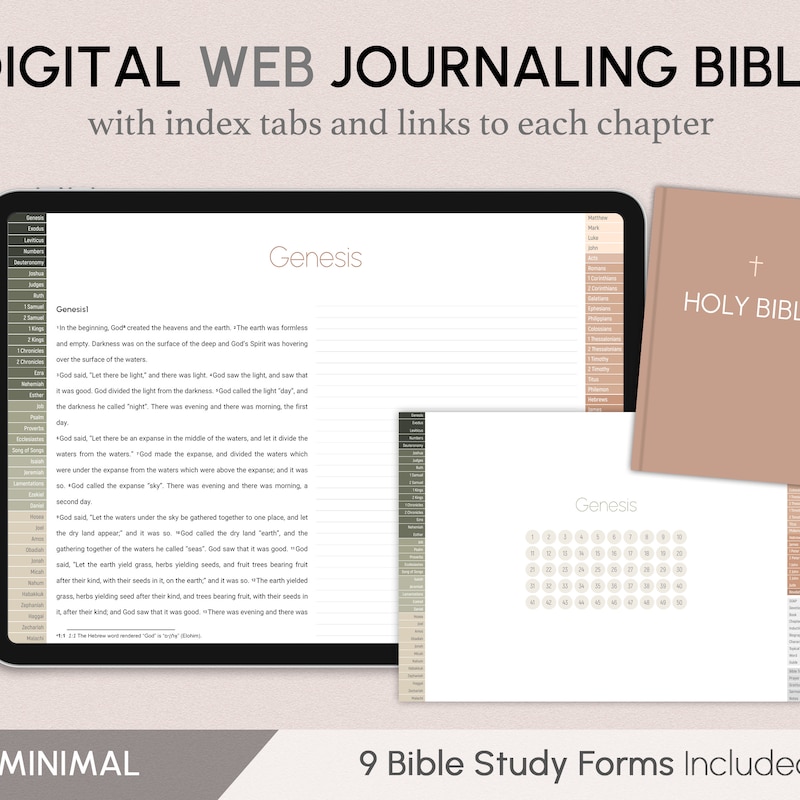 Bible Studing Journal - Etsy