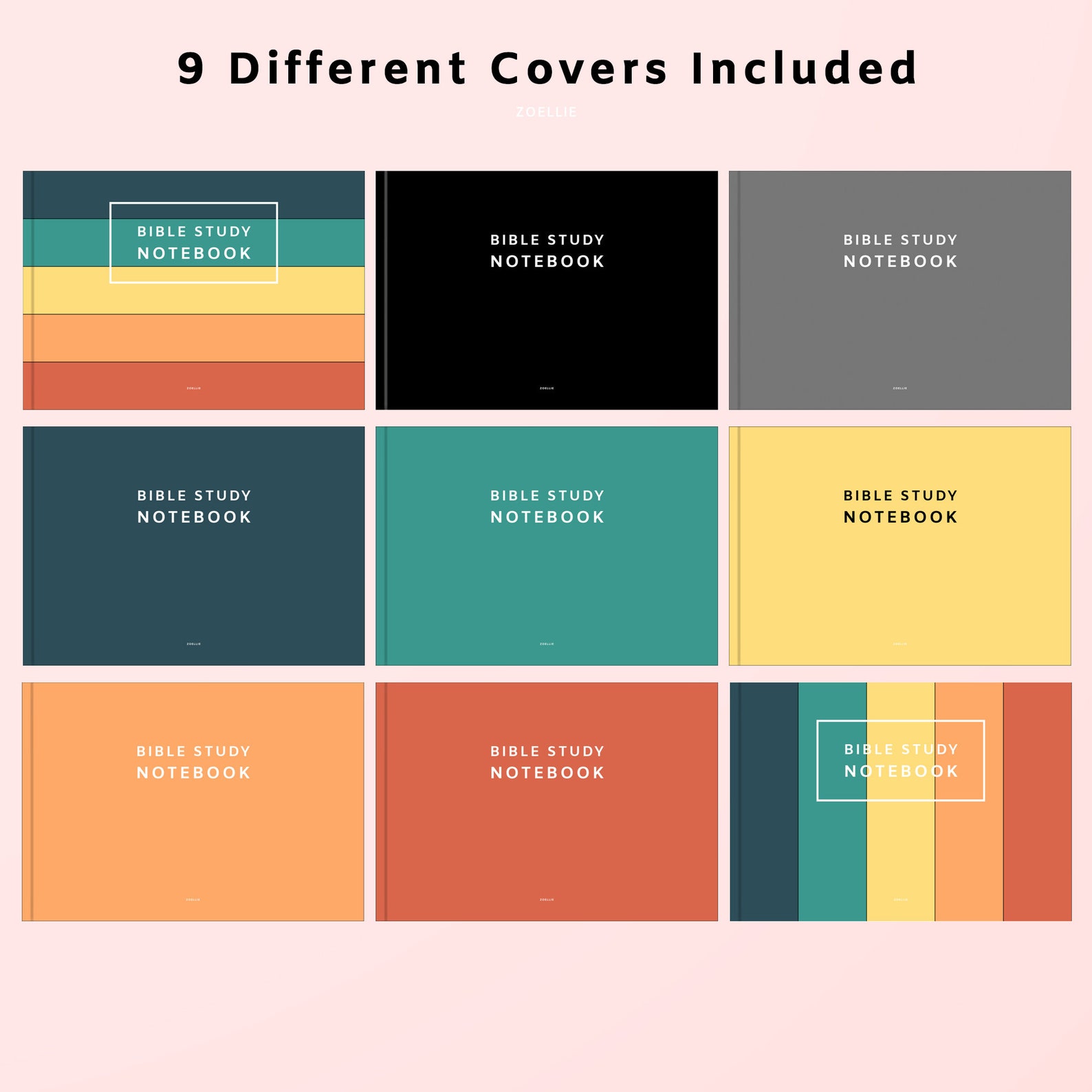 Digital Bible Journal Grid Retro Goodnotes Notability and | Etsy