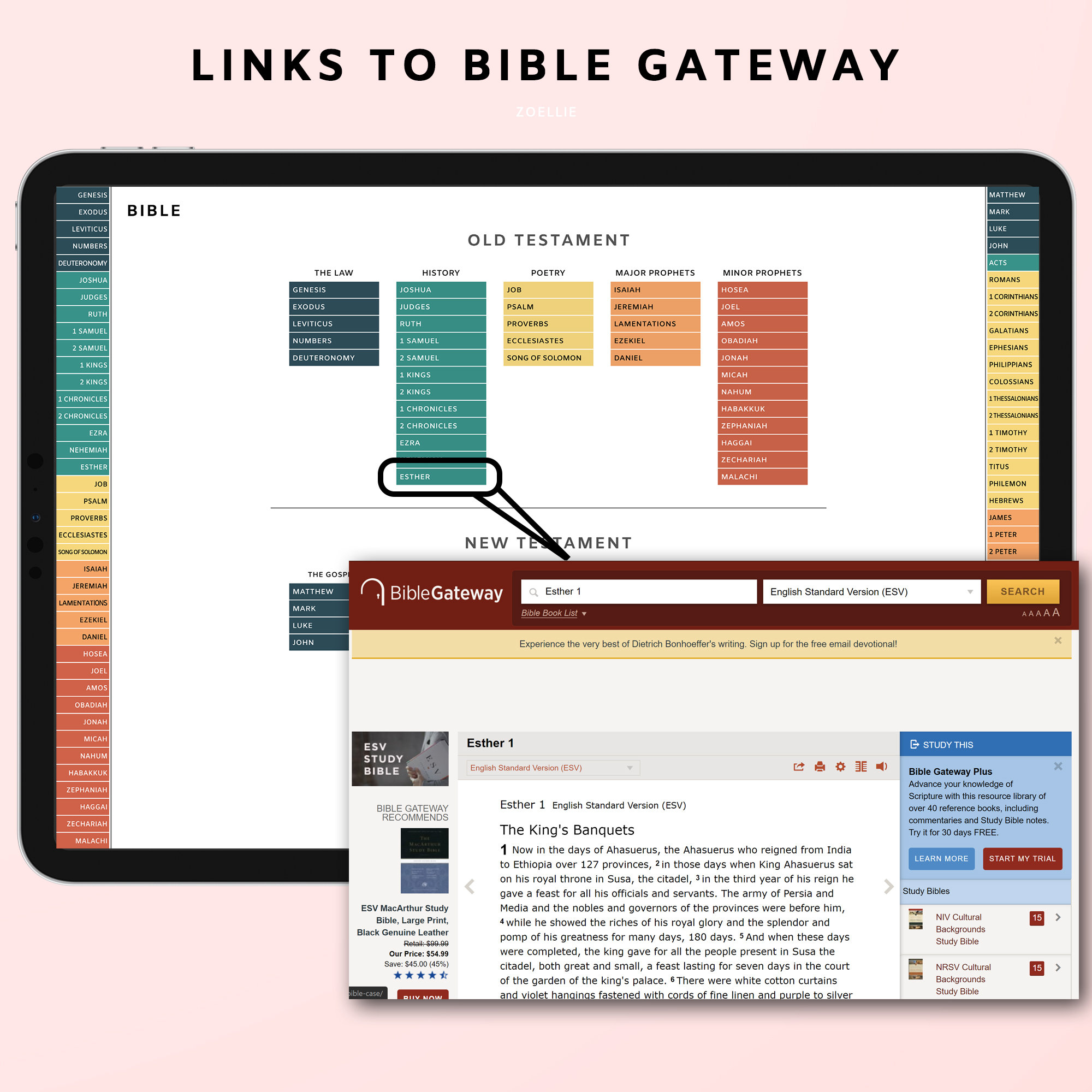 Digital Bible Journal Lined Retro Goodnotes Notability and | Etsy