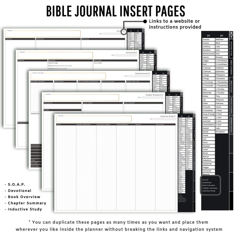 Ultimate Digital Bible Journal Goodnotes Notability and | Etsy