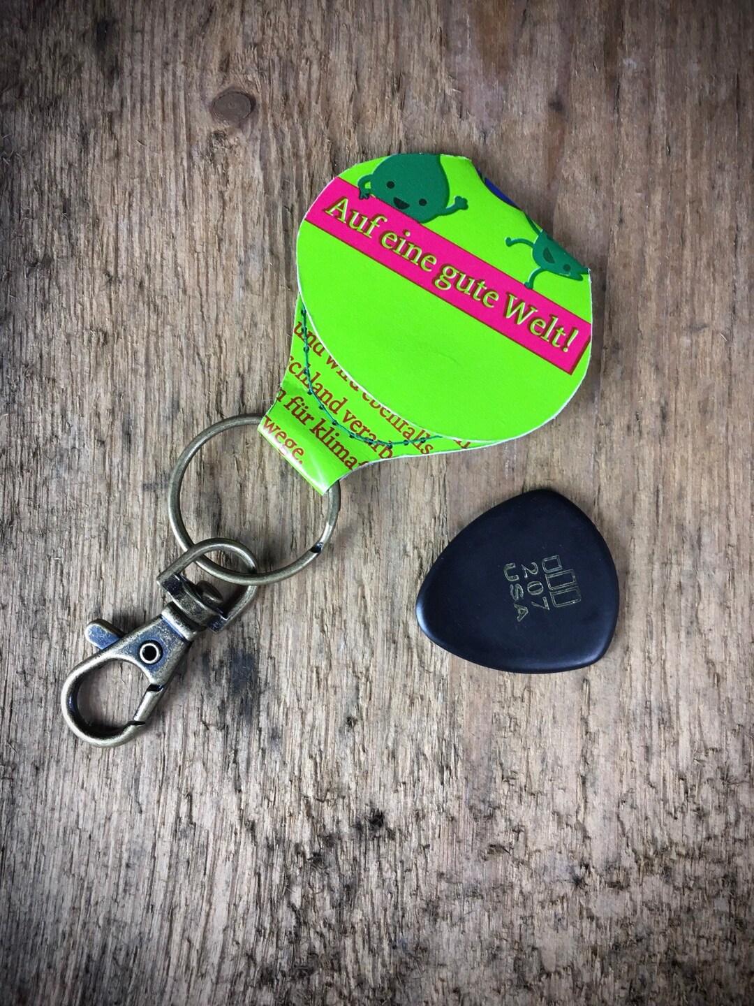 Upcycling Guitar Pick Pouch Tetra Pak Keychain Vegan - Etsy