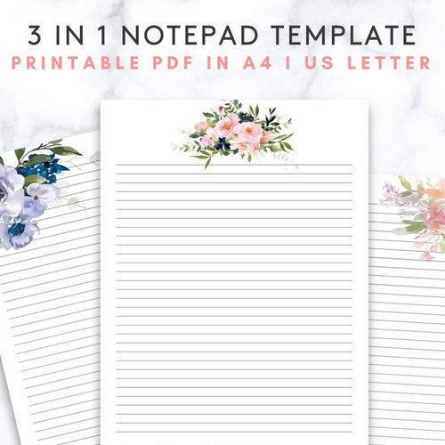 Distressed Pink Writing Paper Notebook Digital Paper Grunge | Etsy