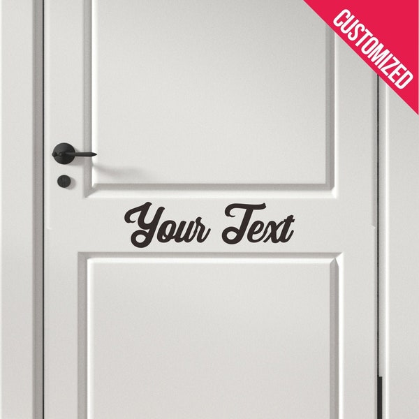 Front Door Decal - Etsy