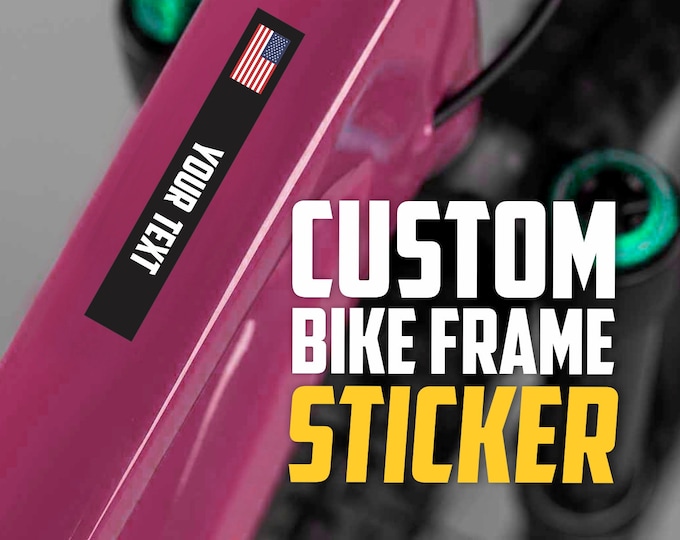 Custom Bike Decals - Etsy