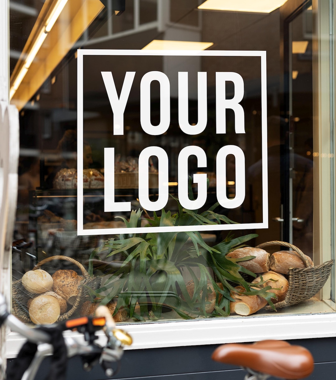 Custom Logo Window Decal - Custom Business Logo Window Decal Sign ...