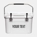 Cooler Box Decals Custom Cooler Decals Personalized Cooler - Etsy