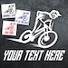 Custom Mountain Bike Decals Custom MTB Logo Decals MTB | Etsy