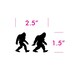 Bigfoot Decals Jeep Decals Wrangler Decals Truck Decals Decal Stickers ...