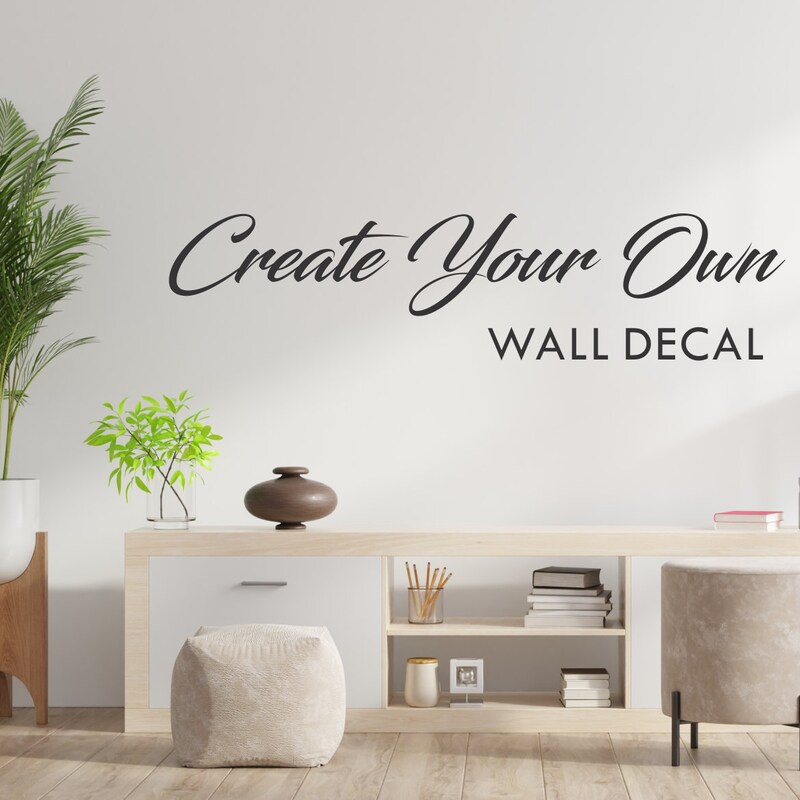 Custom Wall Decals - Etsy