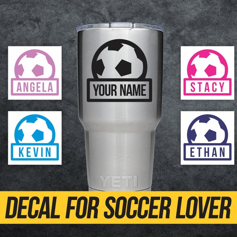 Soccer Decal - Etsy