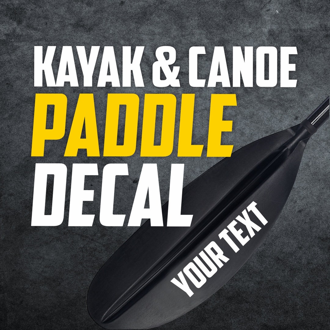 Custom Kayak Decals - Kayak Decals - Canoe Decals - Custom Canoe Decals ...
