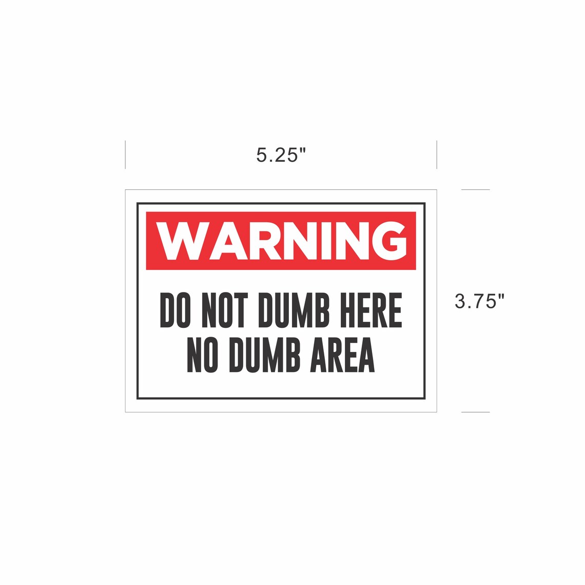 Warning Stickers 4x Warning Stickers 4 Sets of Warning - Etsy