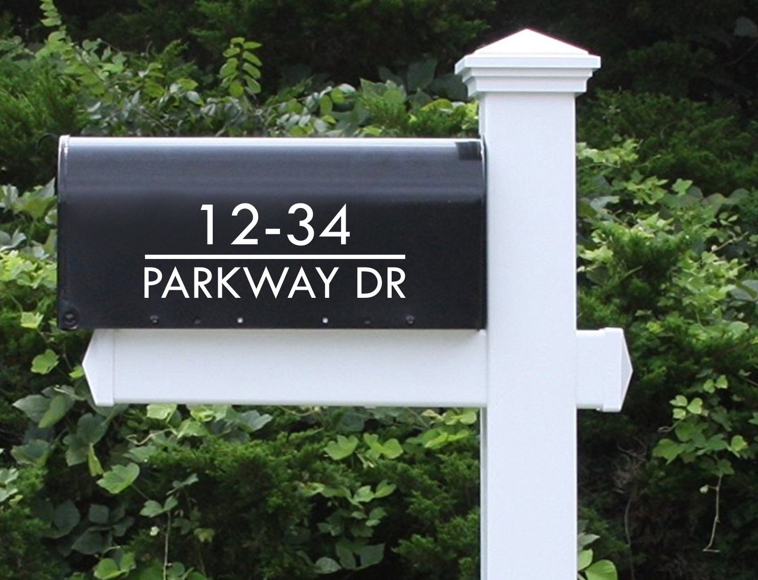 House Numbers Decals Mailbox Decals Address Sign Decals - Etsy