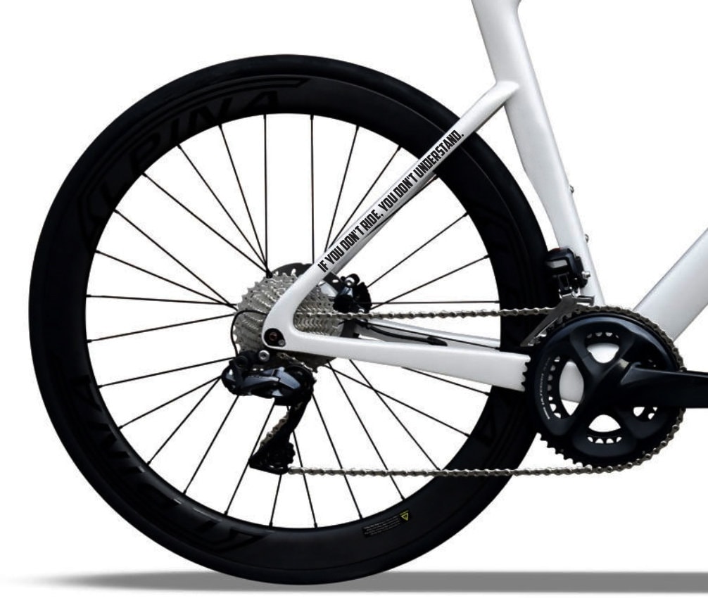 2 Decals for Bike Frame - 2x Bike Frame Decal - MTB Decals - Road Bike ...