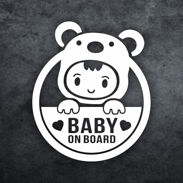 Baby on Board Decal - Etsy