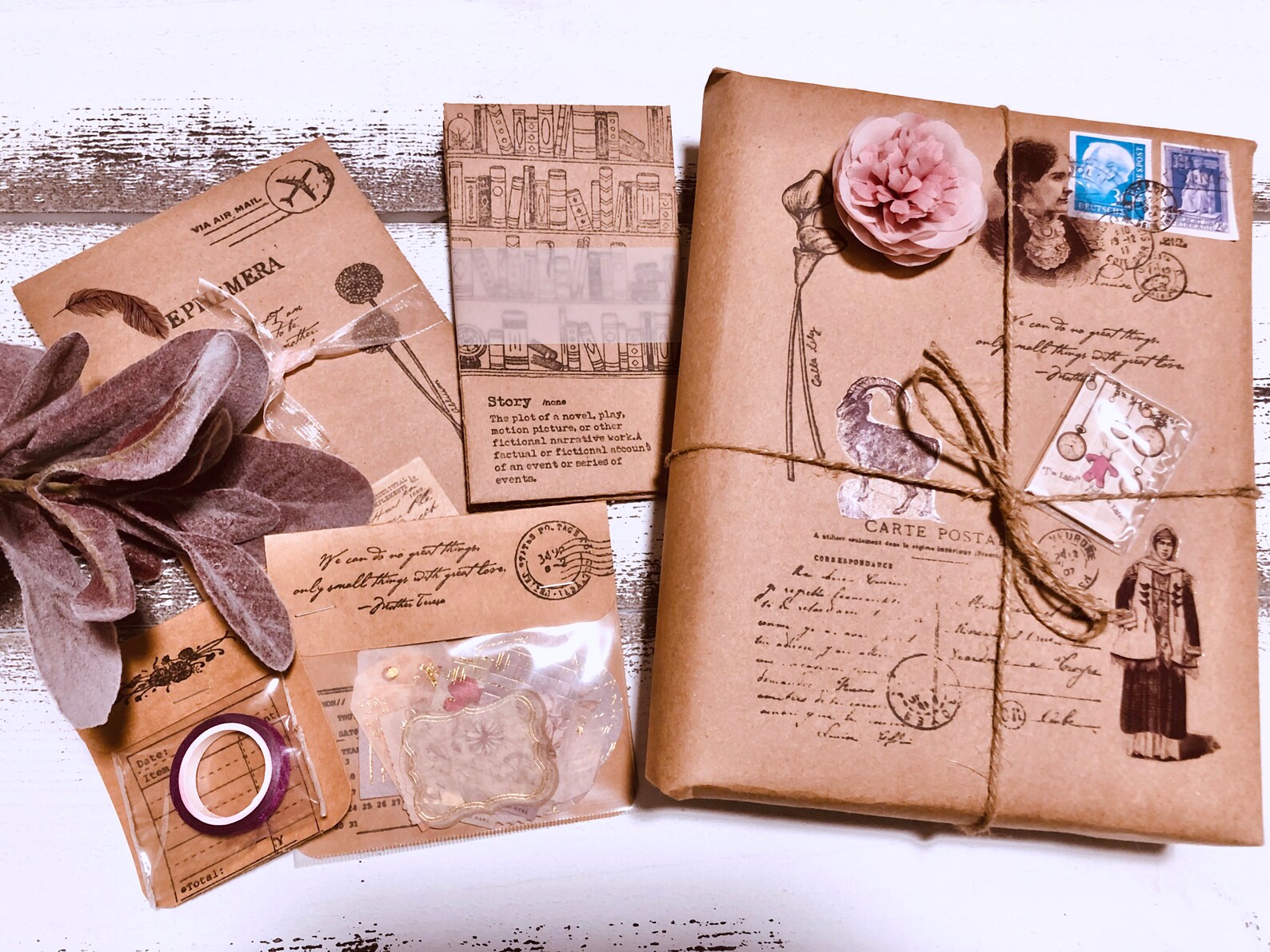 The Pretty Hoarder Mystery Box, Mystery Box, Journal Kit, Penpal Kit ...