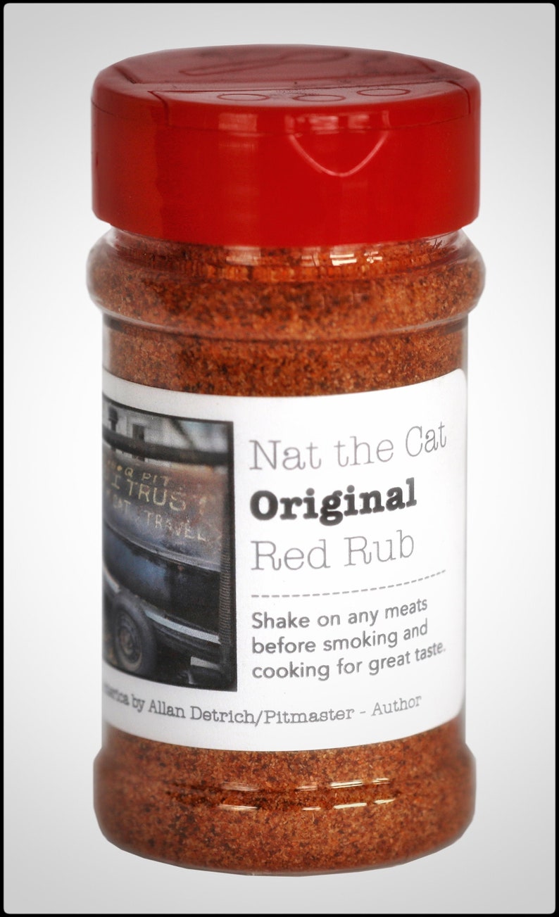 Nat the Cat Red Rub Seasoning - Etsy