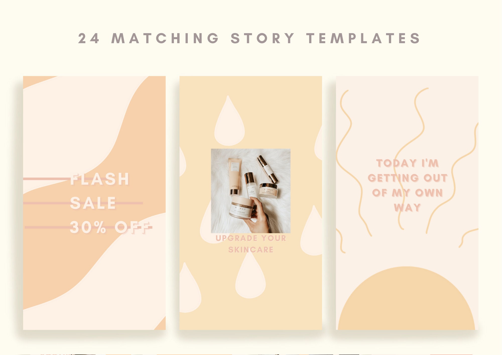 Sunshine Instagram Post and Story Templates Bright and Joyful Templates ...
