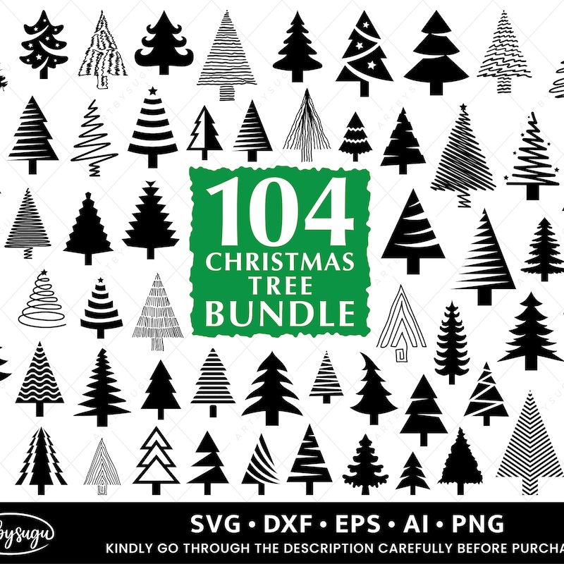 Christmas Tree Svg - Etsy