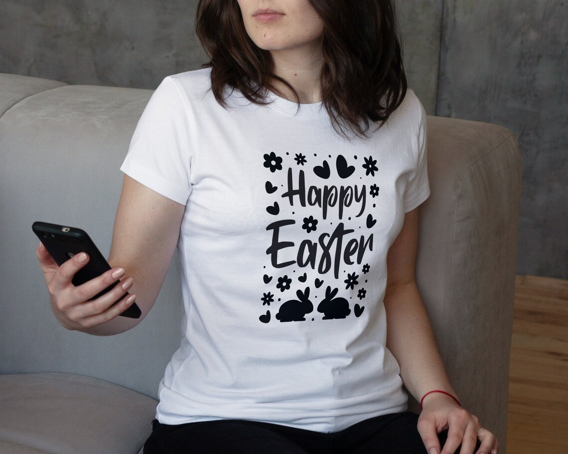 Happy Easter SVG Bundle Easter SVG Design - Etsy